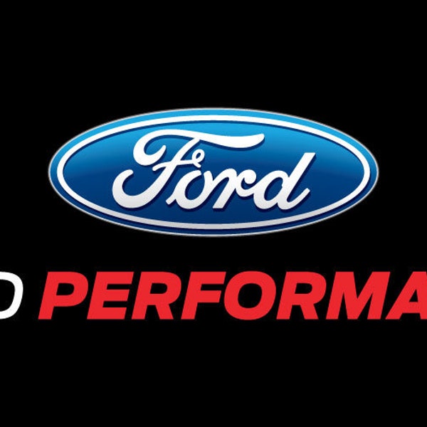 Ford Performance Decal - Etsy