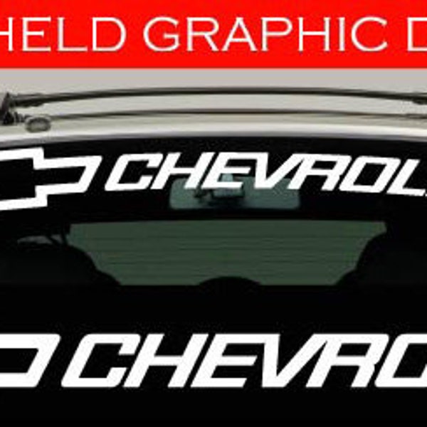Chevy Windshield Banner - Etsy