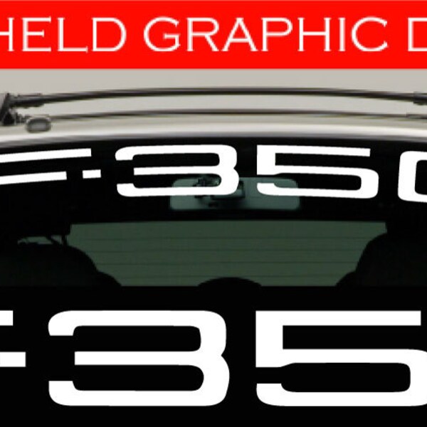 Ford Performance Windshield Decal - Etsy