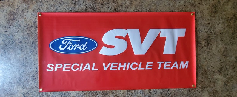 Ford SVT Vinyl Wall Banner - Etsy