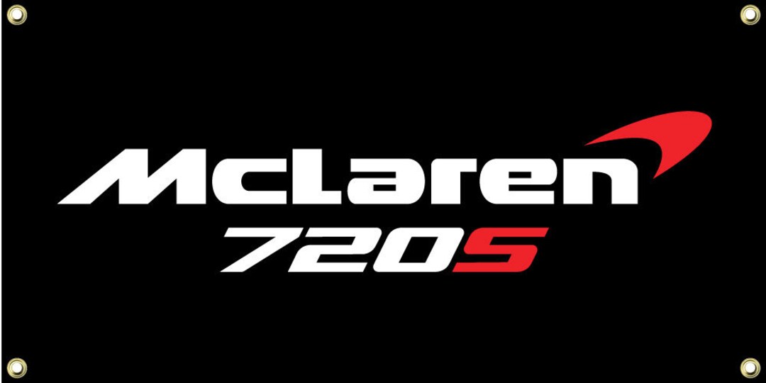 Mclaren 720s Vinyl Wall Banner - Etsy
