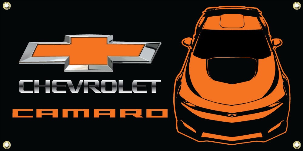 Chevrolet Camaro Logo Black Background