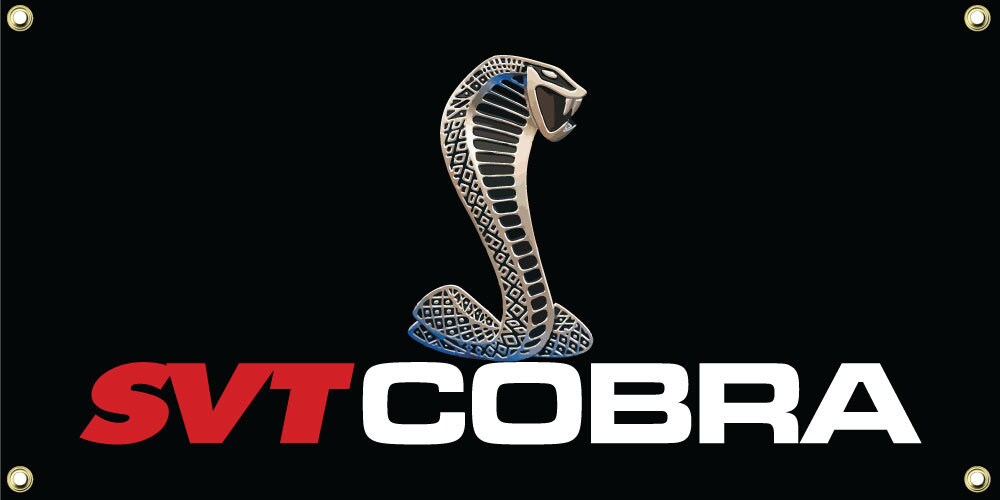 SVT Cobra Vinyl Wall Banner | Etsy