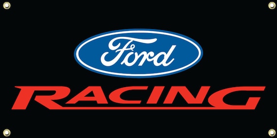 Ford Racing Vinyl Wall Banner | Etsy