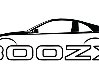 Nissan 300zx Z32 Svg - Etsy Ireland