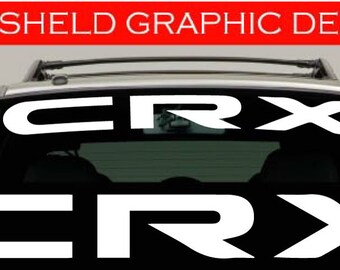 Honda Crx Sticker - Etsy