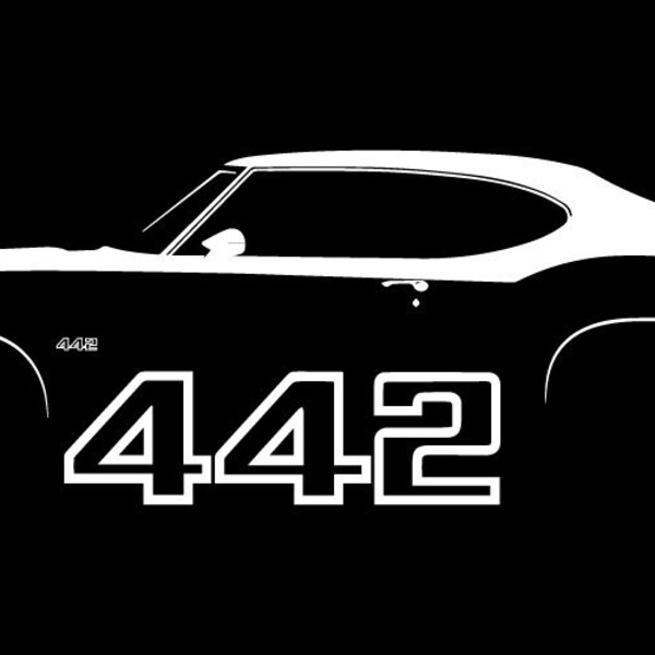 Oldsmobile 442 Art - Etsy