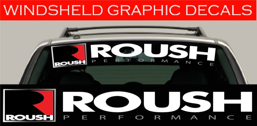 Roush Performance Windshield Banner Windshield Decal Windshield Sticker ...