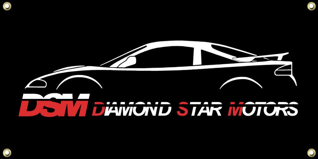 New DSM Eagle Talon 2G High Wing Vinyl Wall Banner - Etsy