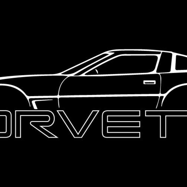 C4 Corvette Banner - Etsy