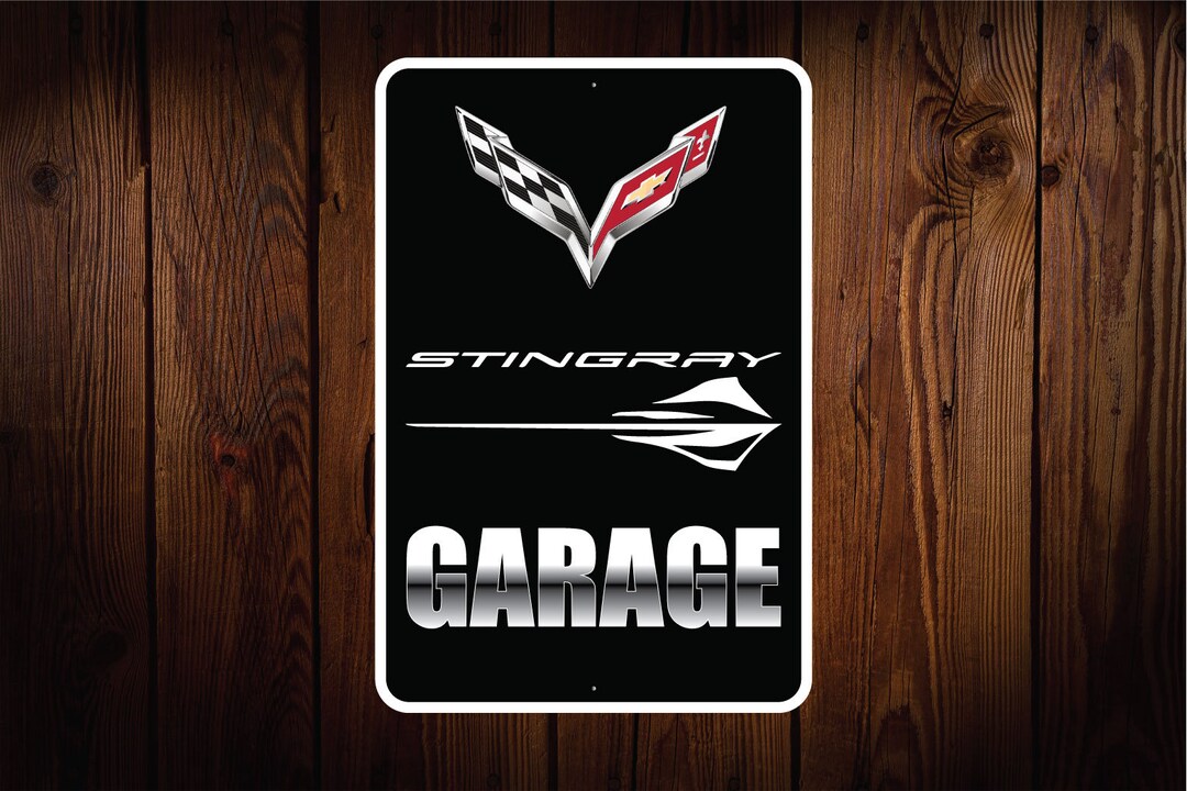Corvette Stingray Sign, Stingray Corvette, Corvette Lover Decor, Custom ...