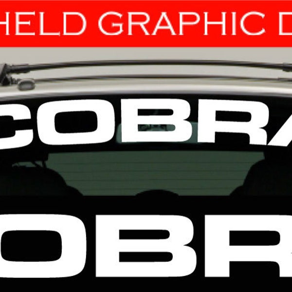 Shelby Cobra Sticker - Etsy