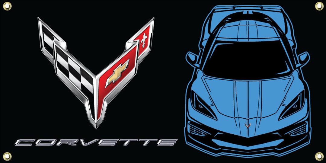 C7 Corvette Logo Wallpaper