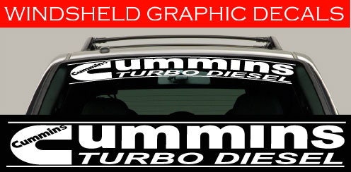 Cummins Window Sticker