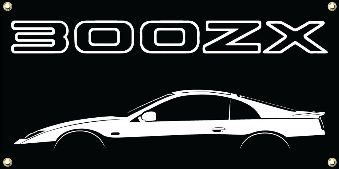 Bannière murale en vinyle Nissan 300zx Z32 - Etsy France