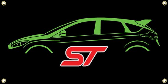 Ford Focus ST Vinyl Wall Banner | Etsy