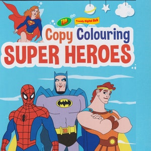 Printable SUPERHERO Coloring Pages | Legendary Heroes | Earth's ...