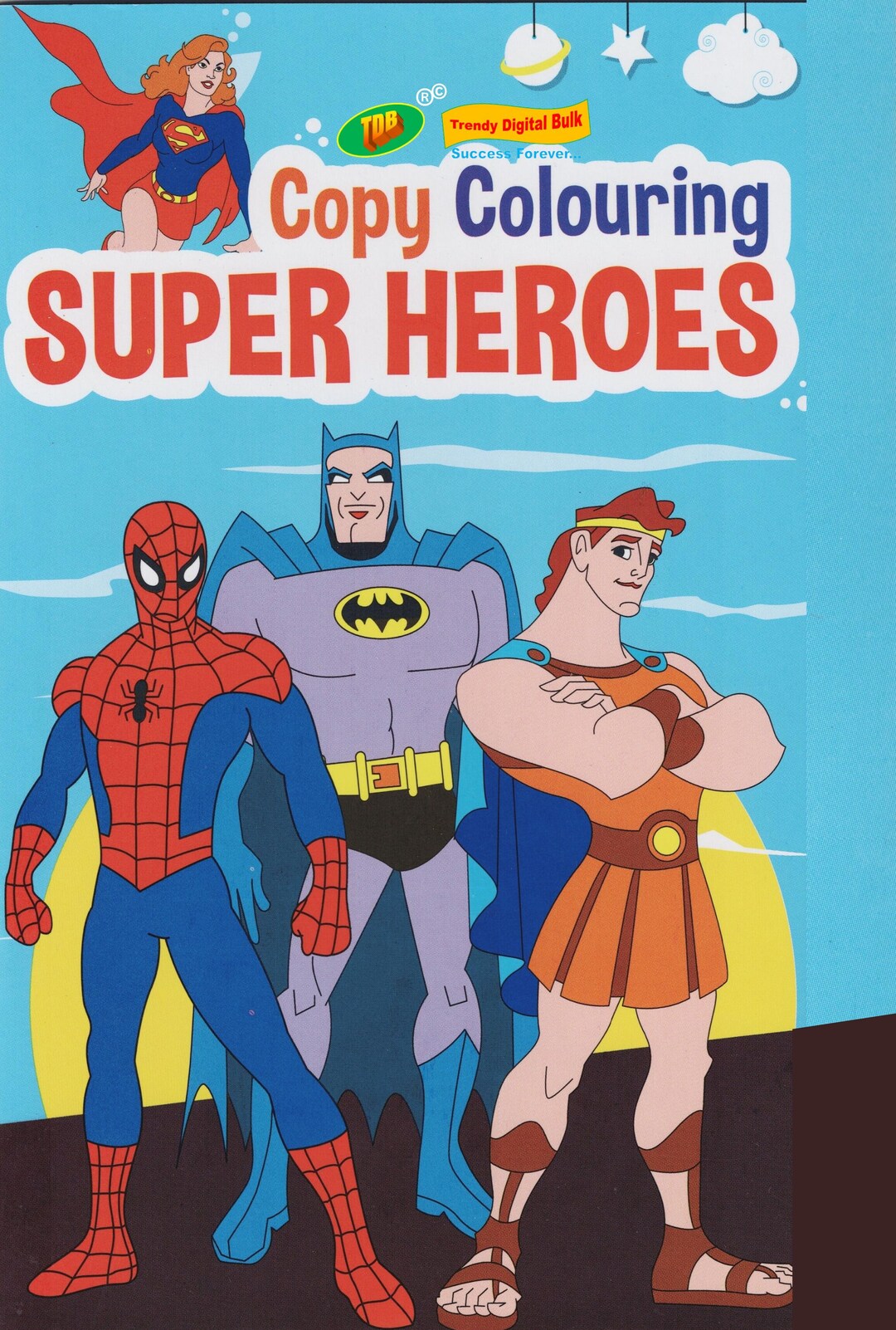 Printable SUPERHERO Coloring Pages | Legendary Heroes | Earth's ...