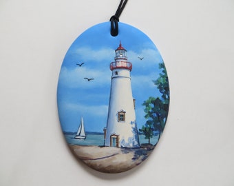 Loggerhead Key Dry Tortugas Light Florida Hand Painted Lighthouse ...