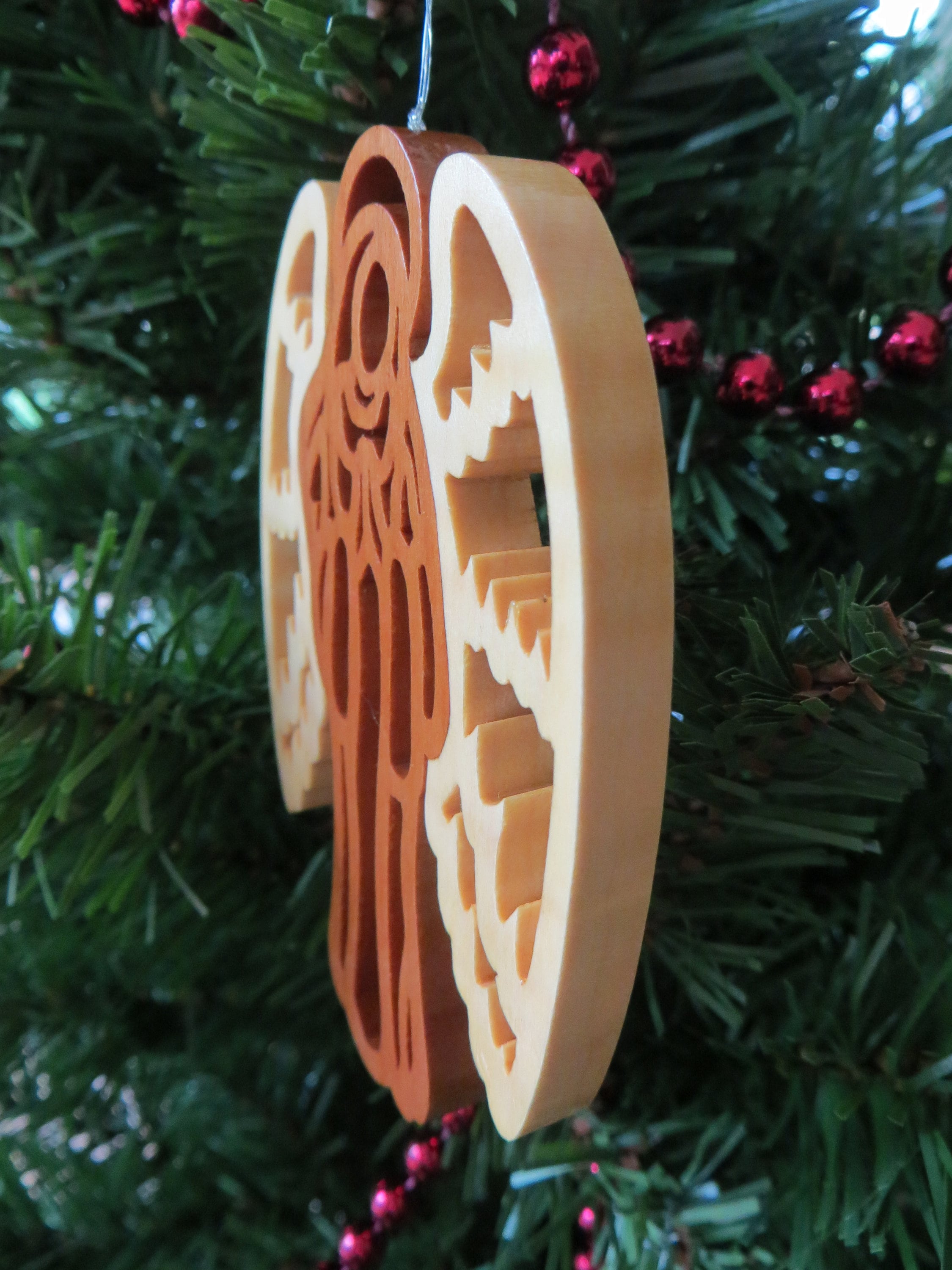 Praying Angel Scroll Saw Religious Ornament - Etsy