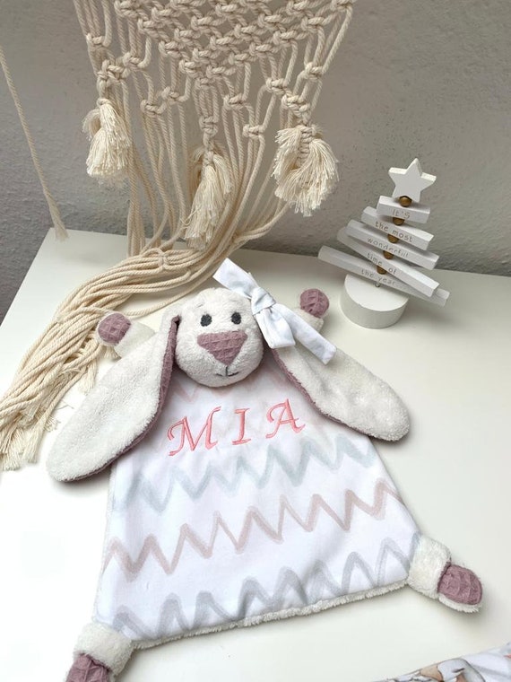 Rabbit Snuff Cloth Baby cialda fatta a mano pique - Etsy Italia