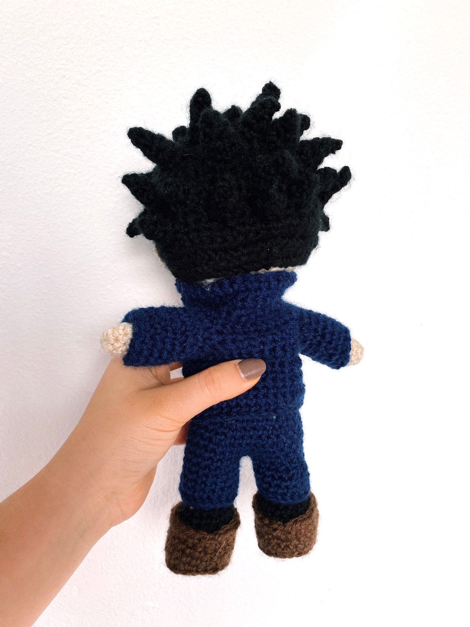 Megumi Fushiguro jujutsu kaisen crochet amigurumi | Etsy