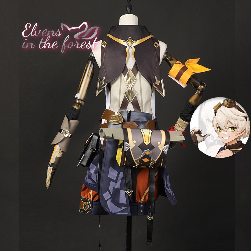 Genshin Impact Bennett COSPLAY Costume Bennett Little Gray - Etsy Australia