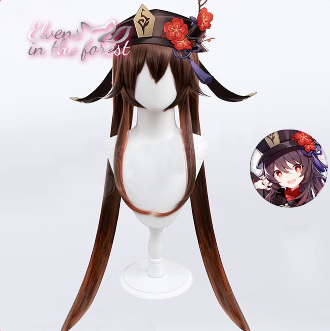 Genshin Impact Hutao Wigs-genshin Wigs-genshin COSPLAY Wigs-anime Exhi ...