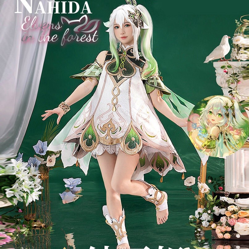 Genshin Impact Grass God Nahida-little Lucky Grass - Etsy Canada