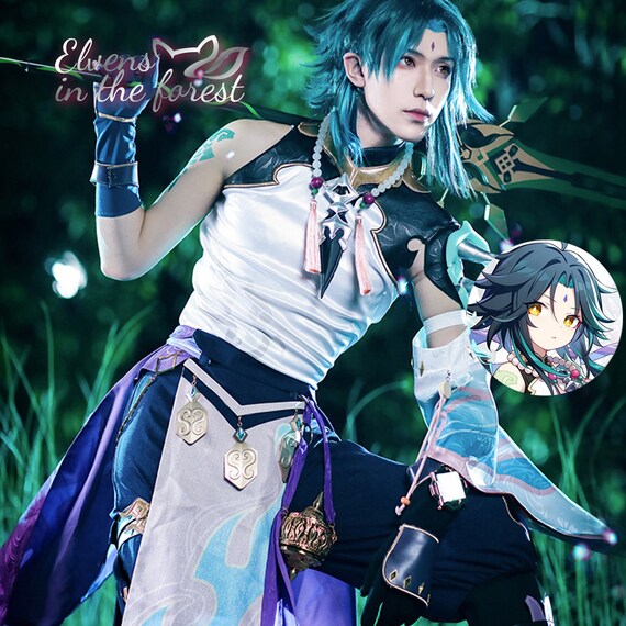 Game Genshin Impact Xiao Cosplay Costume, 60% OFF