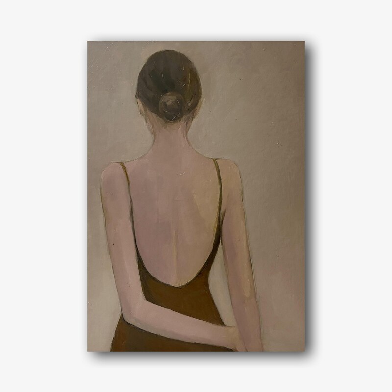 Woman Back Painting - Etsy