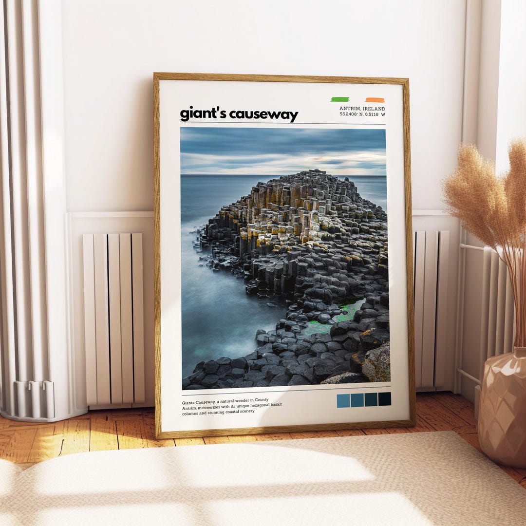 Giant’s Causeway Wall Art Print, Ireland Photography - Etsy