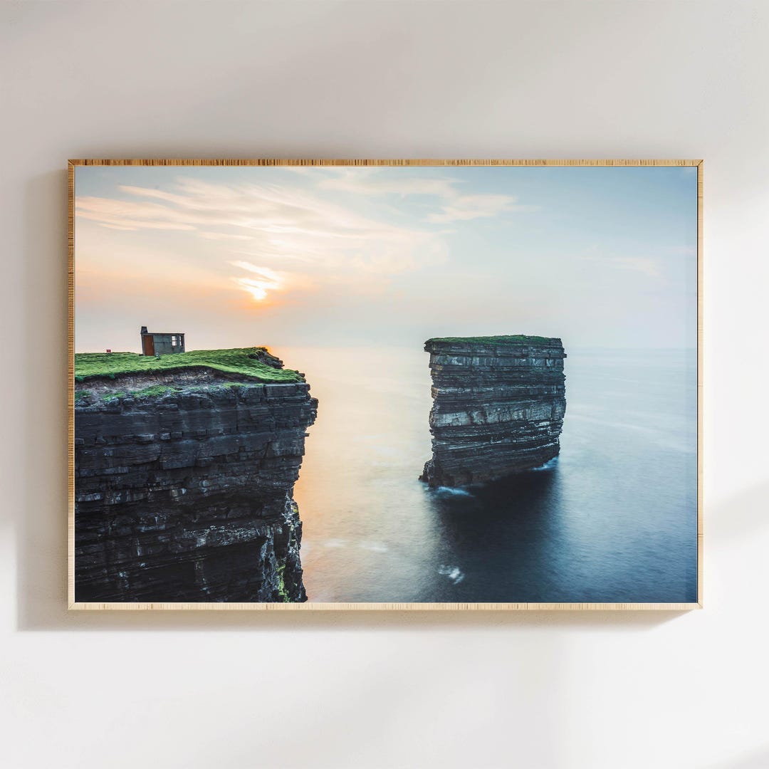 Downpatrick Head Sunset, Co Mayo, Ireland | Irish Coastal Photography ...