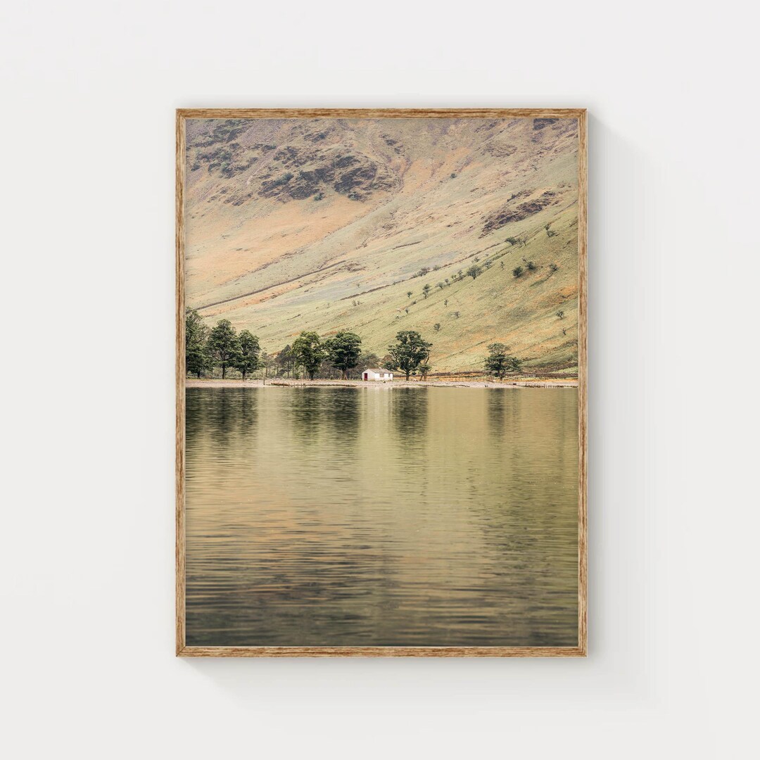 Buttermere Lake, Lake District, England, UK Mountain Photography Wall ...