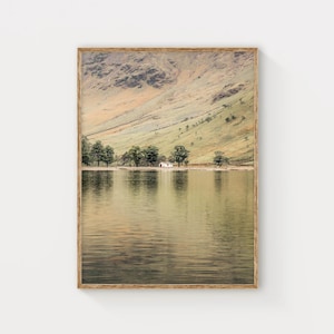 Buttermere Lake, Lake District, England, UK Mountain Photography Wall ...