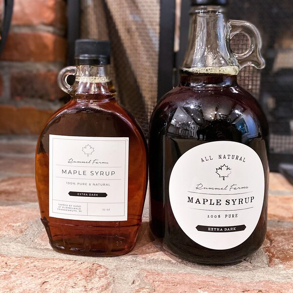 Maple Syrup Bottle - Etsy