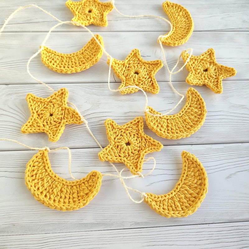 Moon Garland - Etsy