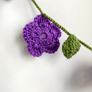 Cotton Flower Chain Garland. Spring/summer Bunting. - Etsy