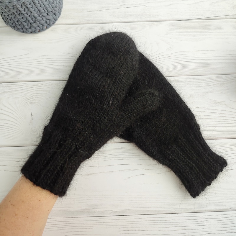 100% Alpaca Mittens Women - Etsy