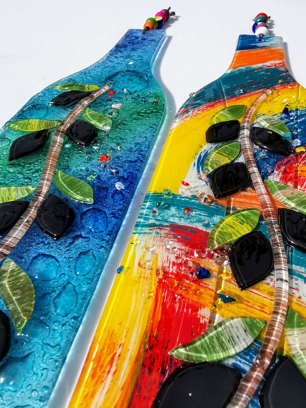 Glass Wall Art - Etsy Australia