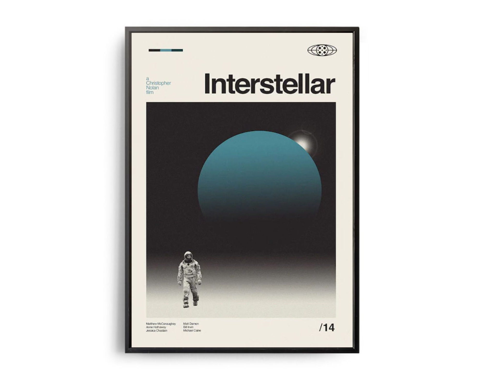 Interstellar Vintage Movie Poster - Etsy UK