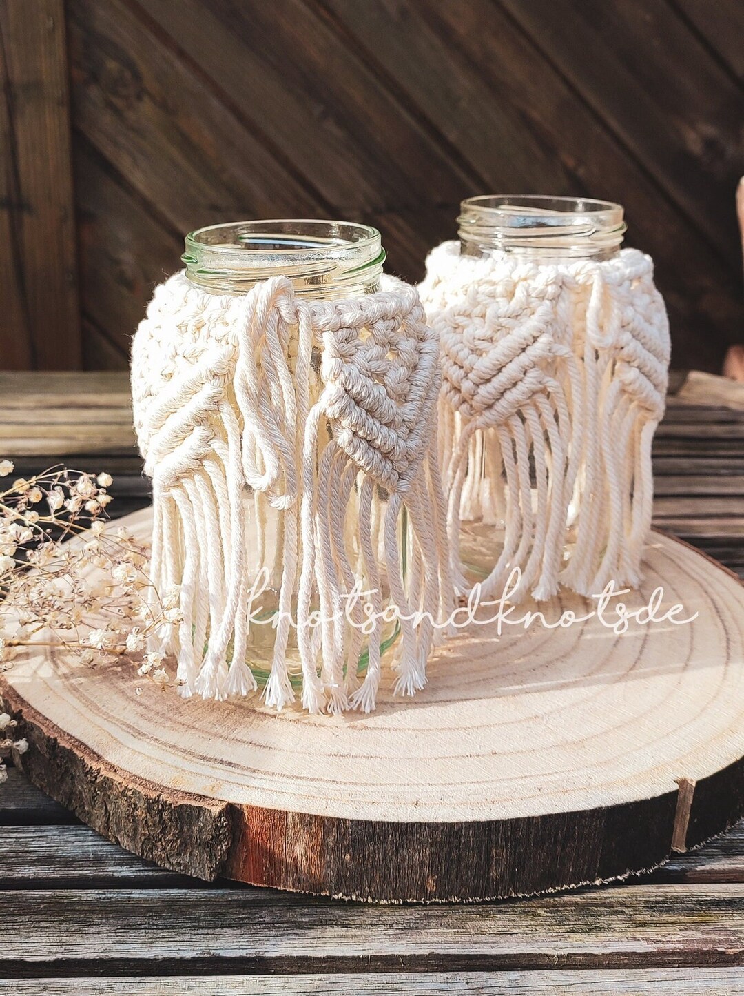 Macrame Vases Set, Vase, Macrame Vase, Boho Vase, Lantern, - Etsy