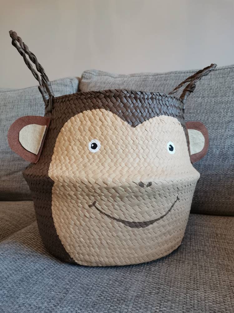 Monkey Belly Basket - Etsy