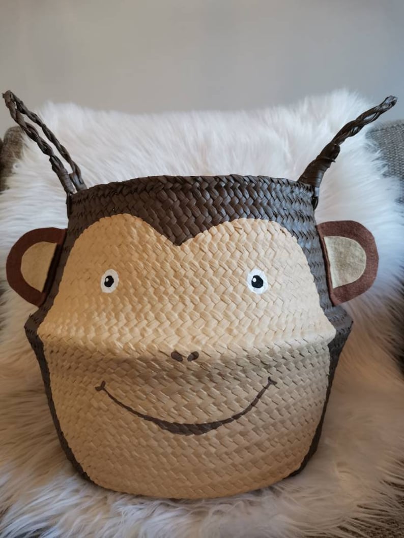 Monkey Belly Basket - Etsy