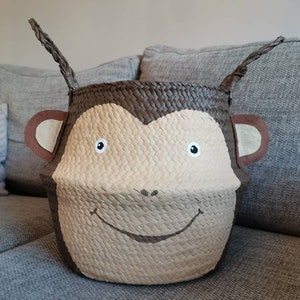 Monkey Belly Basket - Etsy