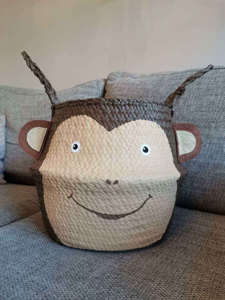 Monkey Belly Basket - Etsy