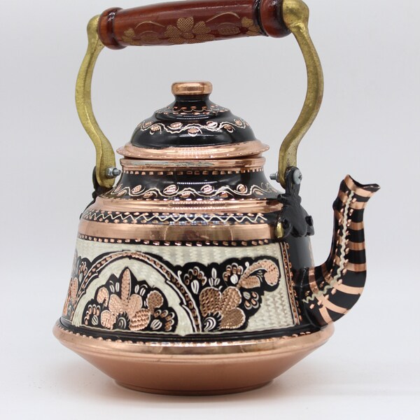 Copper Tea Pot - Etsy