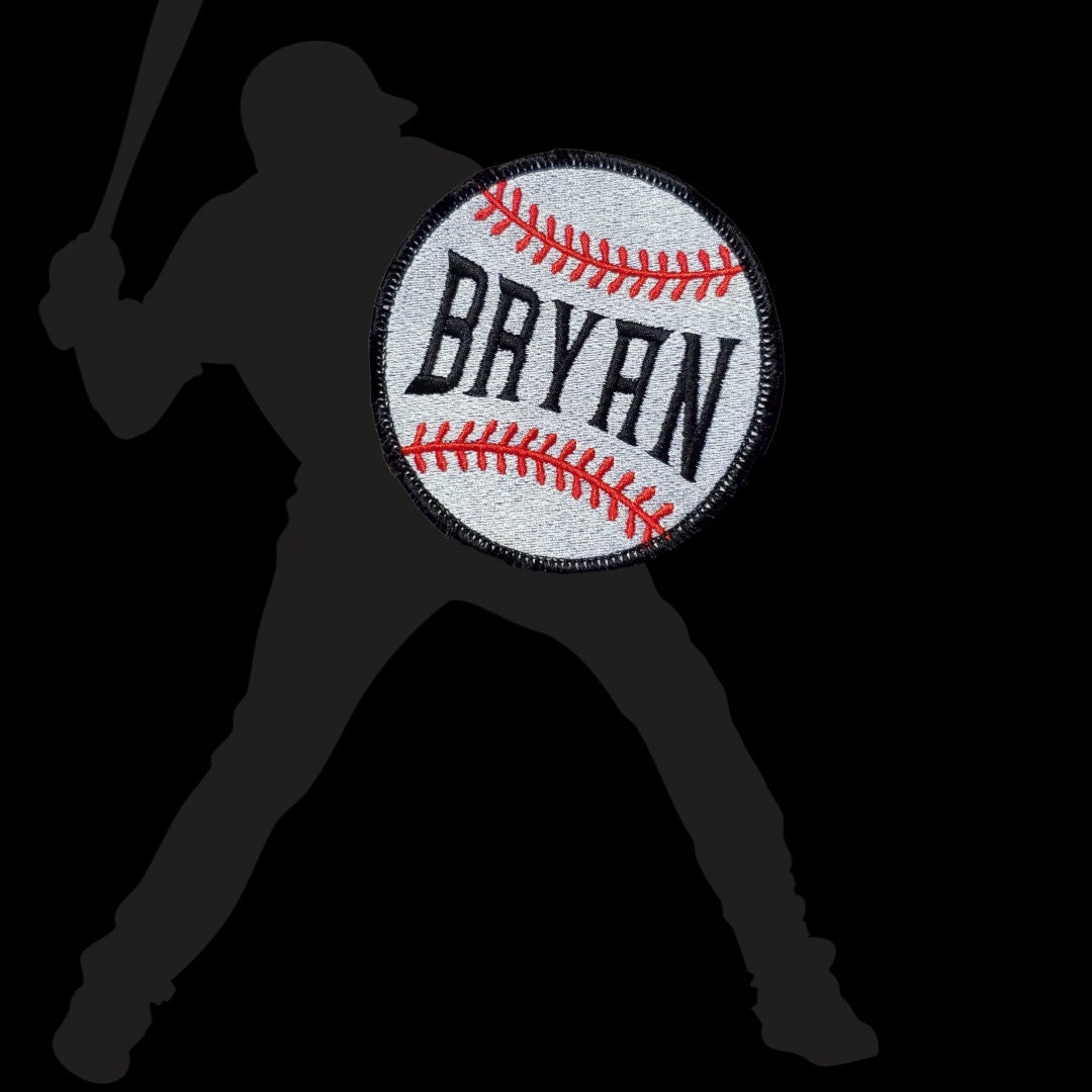 Sew-on Baseball Patch, Softball Patch, Sports Patch, Personalized Ball ...