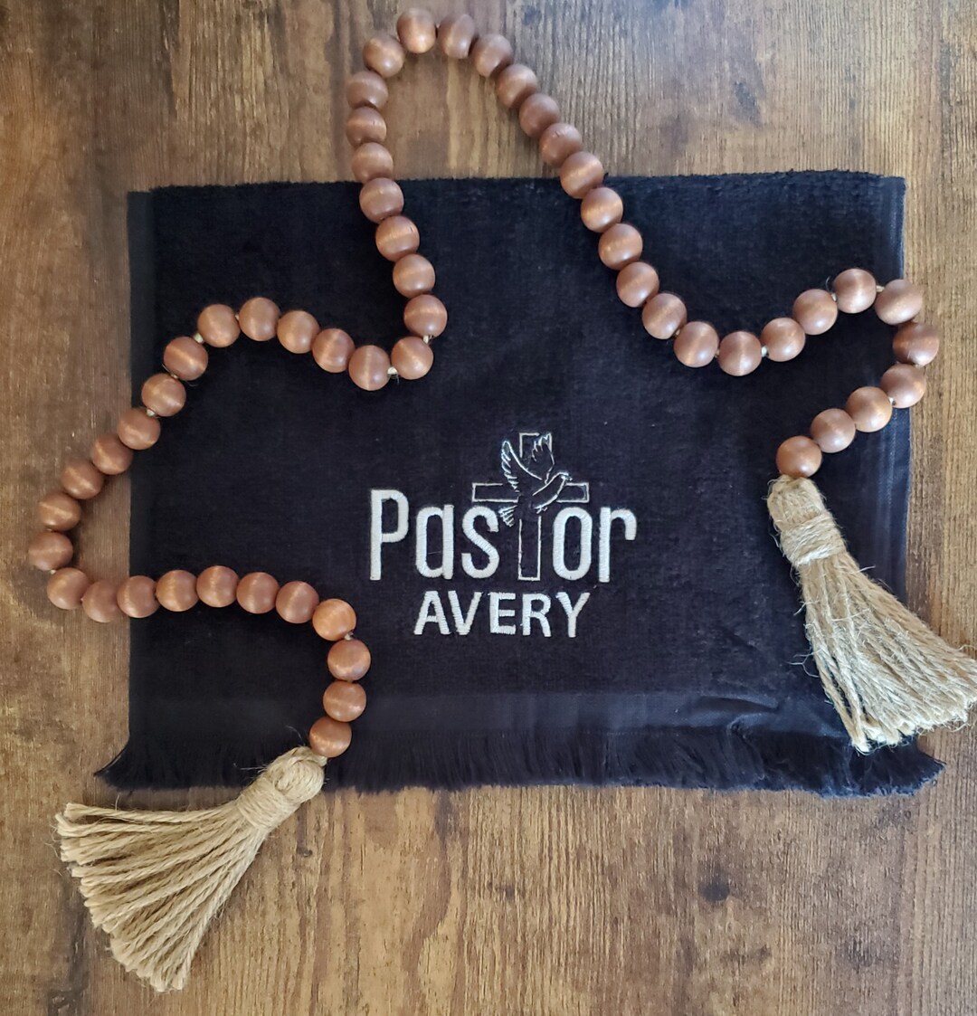 Pastor Towel, Personalized Towel, Clergy Towel, Pastor Gift, Clergy ...
