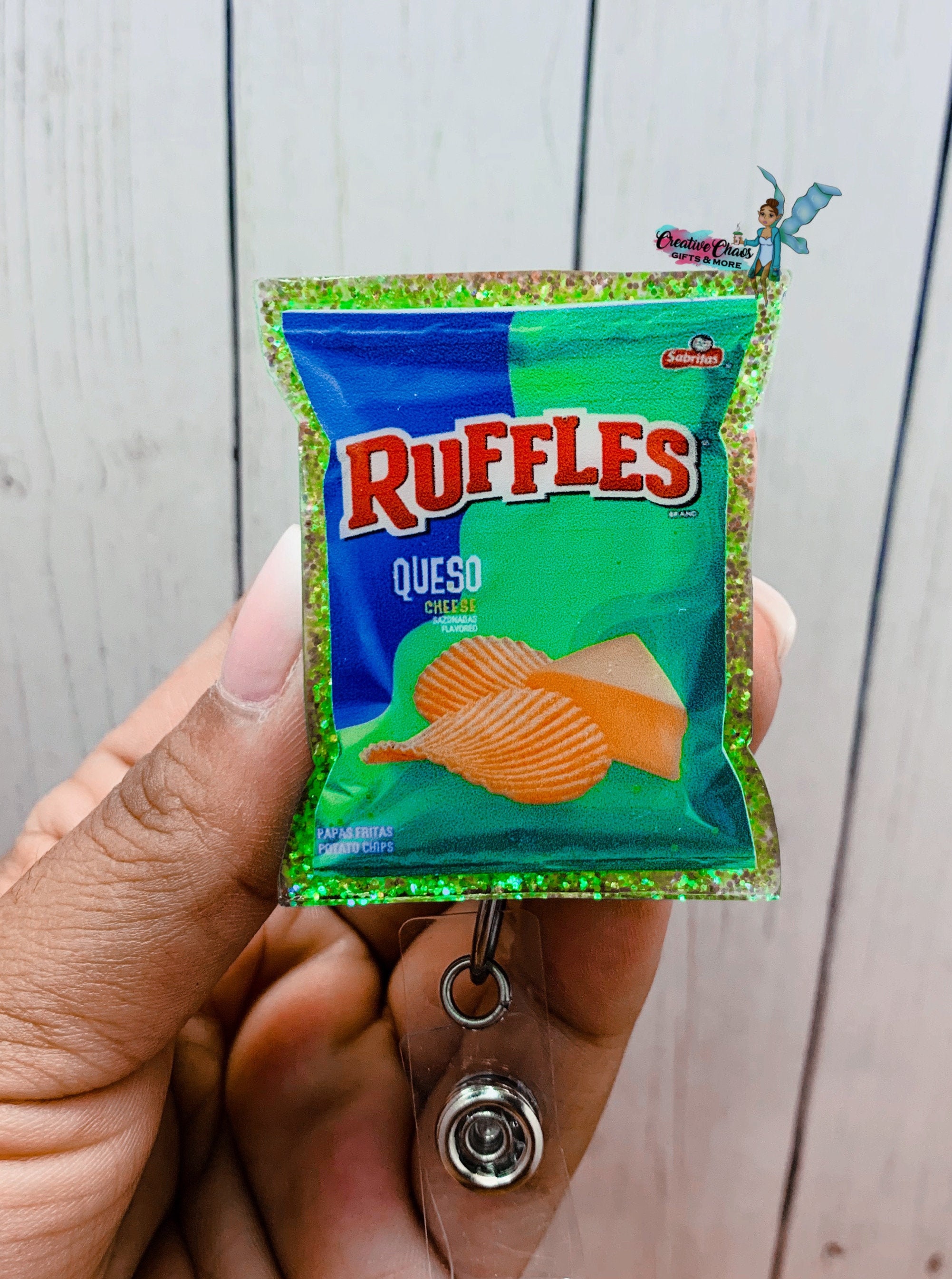 Ruffles con queso Chips Chips bag Papitas con chile | Etsy